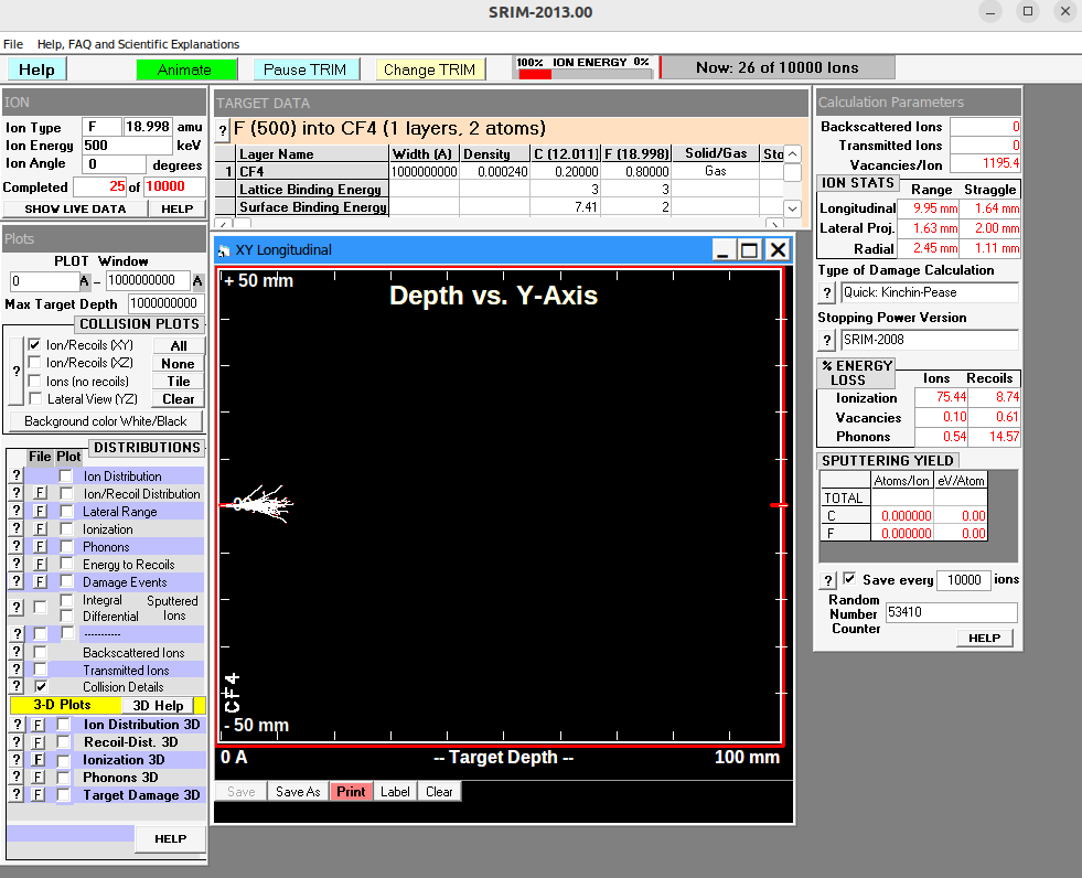 Simulating Primary Tracks — MIGDAL_simulator v1.0.0 documentation